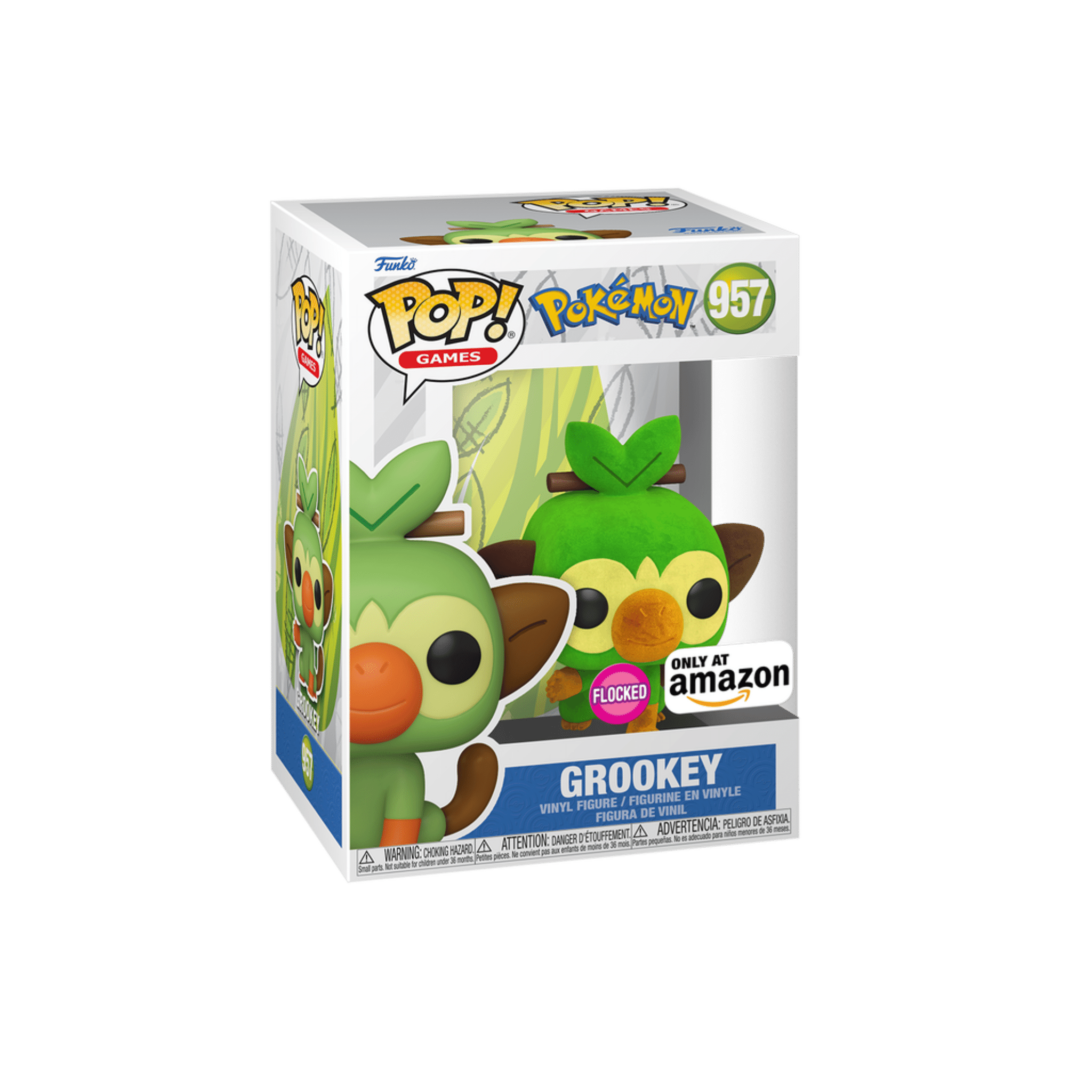 Funko POP! Flocked - Grookey #957 – PokéSouq